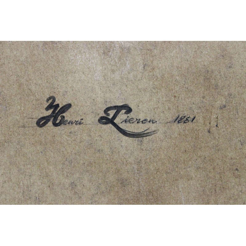 DIPINTO HENRI PIERON - Marco Polo - Antiques online